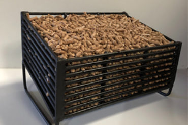 Buy Pellet Baskets. Use pellet baskets in your wood stove or fireplace ...